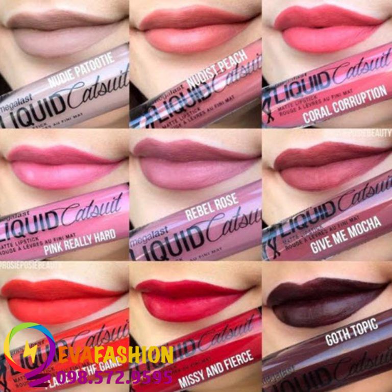 Son kem lì Wet N Wild Megalast Liquid Catsuit Matte | Phân biệt thật - giả