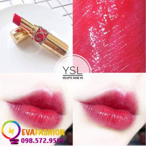 Son YSL Rouge Volupté Shine màu nào đẹp | Review Bảng màu