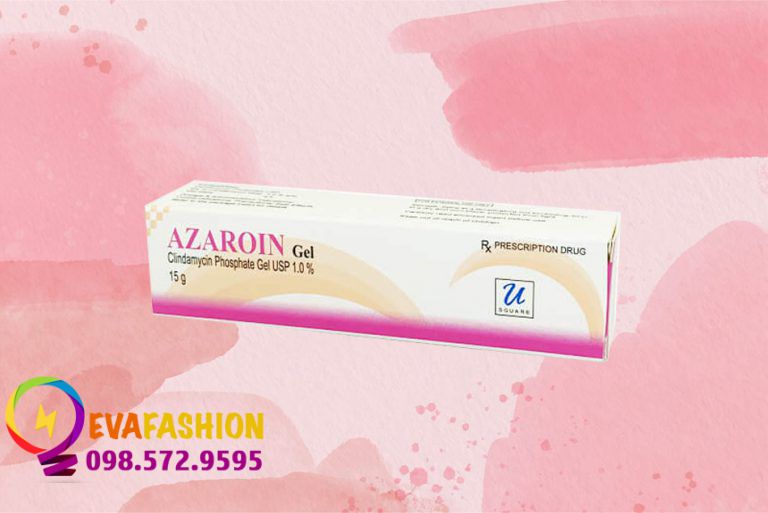 [Review]Thuốc trị mụn Azaroin Gel Clindamycin 15g có tốt không? Giá bán