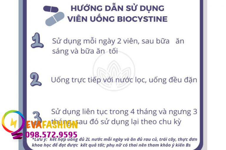 Biocystine: Công dụng, liều dùng, lưu ý, giá bao nhiêu?